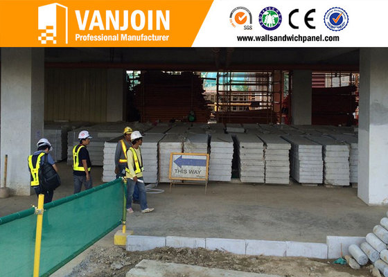 Prefabricated House Thermal Insulation Eps Composite Panel Board 100MM Luxury Modular