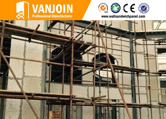 120MM Sound Insulation EPS Cement Sandwich Panel For School And Hospital Buildings