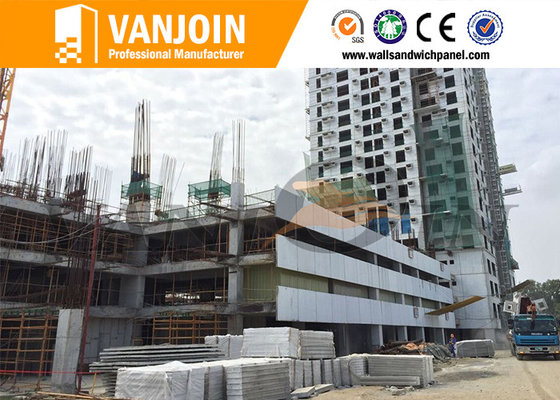 Sound System Environmental Precast Concrete Wall Panels Fireproof Board