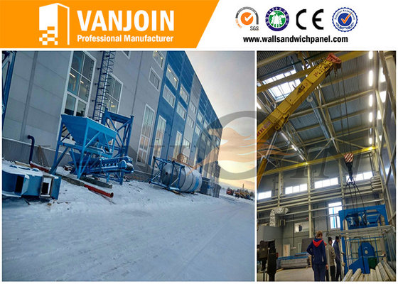 Polystyrene Concrete Easy Operation Sandwich Wall Panel Machinery
