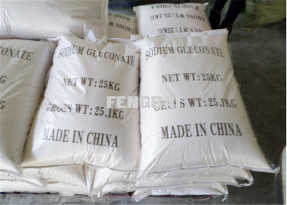 Superplasticizer Admixture Sodium Gluconate 98% For Concrete As Water Reducer
