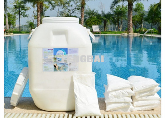 CAS 87 90 1 Swimming Pool Chlorine TCCA Tablet And Powder ISO Certificated