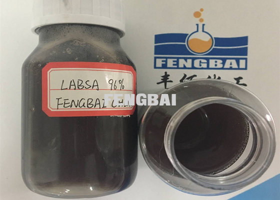 Oil Liquid Anionic Surfactants Linear Alkylbenzene Sulphonic Acid 96%