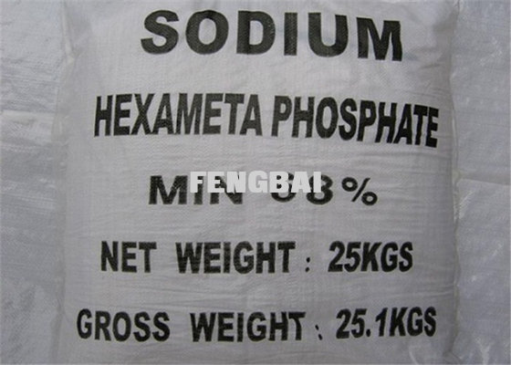 68% Sodium Hexametaphosphate Water Treatment , Sodium Hexametaphosphate SHMP