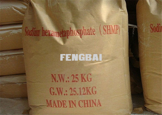 SHMP Detergent Powder Raw Material Sodium Hexametaphosphate 68% Purity