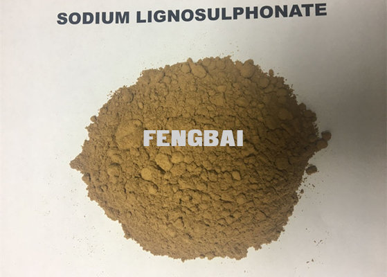 Water Reducing Agent Sodium Lignosulfonate Concrete Admixture Yellow Brown Powder