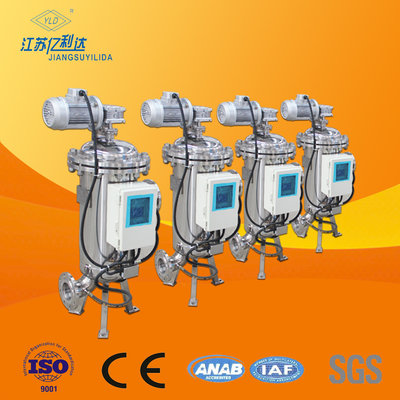 0.6 Mpa Brush Suction Industrial Water Filtration Stainless Steel