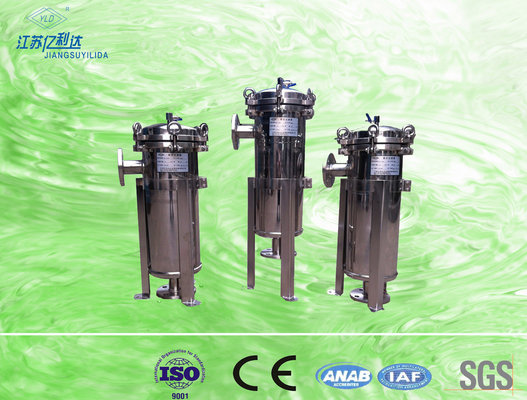 PP / PE 100 Micron Sock Pot Filter Bag Type For Liquid And Particle