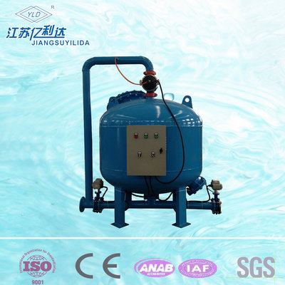 High Rate Medium Quartz Sand Filter Tank For Cooling Tower Circulating Water Treatment