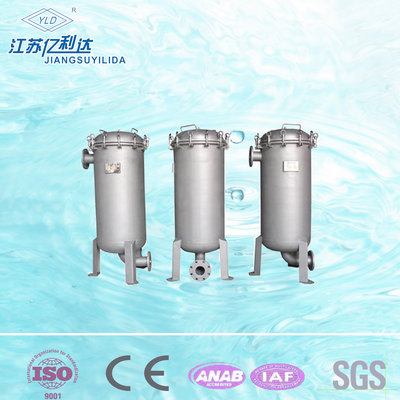 Liquid Filtration Bag Filter For Water Treatment With Stainless Steel 304 Material
