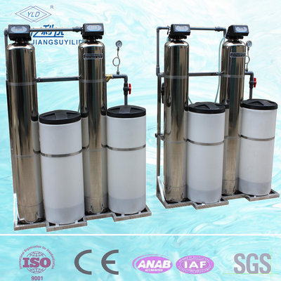 Water Purification Automatic Water Softening Equipment Stainless Steel tank