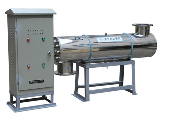 1.0Mpa Large Flow Rate UV Water Disinfection , Swimming Pool Water Stainless Steel UV Sterilizer