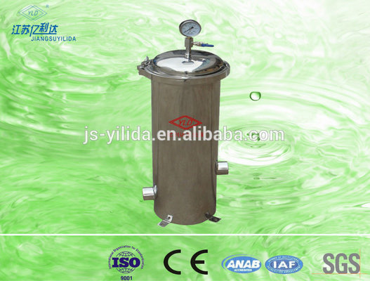 Industrial Water Inline Water Filters With Refillable Cartridges Housing