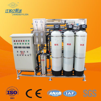 FRP Tank Reverse Osmosis Water Treatment Plant Auto Control 2 Stage