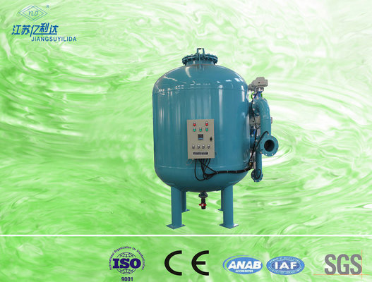 Automatic Backwash Shallow Sand Filter Tank Fish Farming Waste Solids Treatment