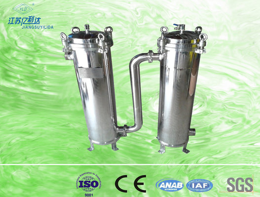 Duplex Cartridge Pulse Jet Bag Filter Housing Water Treatment Systems For Home