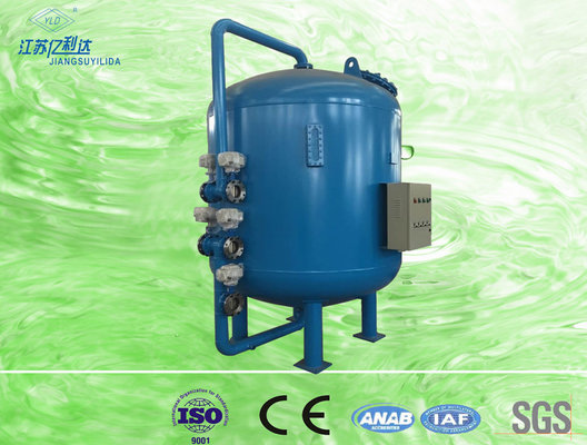 PLC Control Automatic Active Carbon Filter For Grey Water 30000 LPH