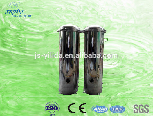 Industrial Stainless Steel Shell PP Precision Cartridge Filter Water Treatment Systems