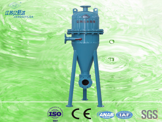 25T/h Carbon Steel Cyclone Water Filter / Cyclone Desander Well Water Pretreatment