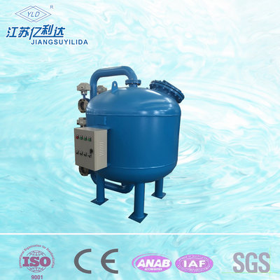 High Rate Medium Quartz Sand Filter Tank For Cooling Tower Circulating Water Treatment