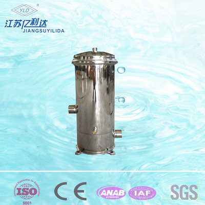PP Sediment 5 Micron Cartridge Filters For Water Treatment Stainless Steel Housing