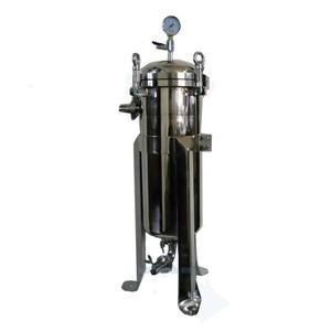 Parallel Stainless Steel Bag Filter Housings , Cartridge Filter Housing Bag Filter