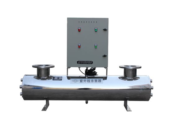 SS316 Large Capacity UV Sterilizer Chilled Water Disinfection Use