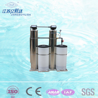 Electronic Dual Valve SS304 Water Softener Equipment For Dissolved Mineral
