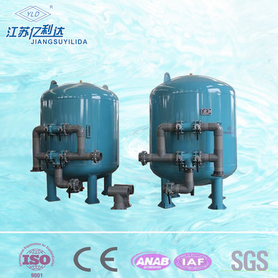 Pressure Active Carbon Filter Mediums Drinking Water Treatment 1800*3000mm