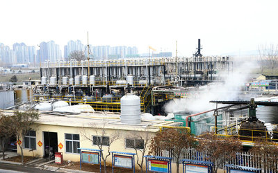 Shandong Mike Water Treatment Technology Co., Ltd. línea de producción de fábrica