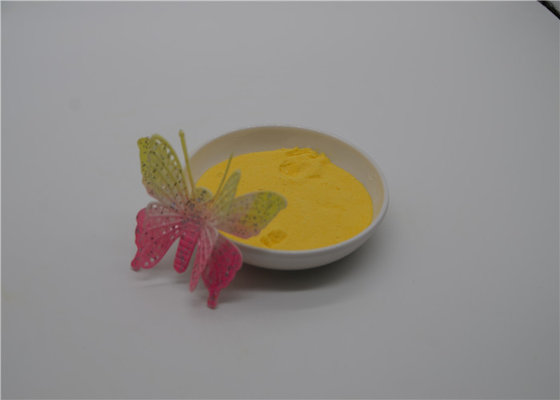 Polvo polivinílico del cloruro de aluminio del amarillo el 30% usado como floculante en el tratamiento de aguas
