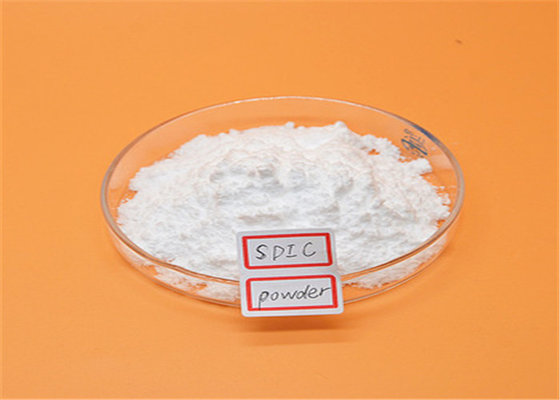 Sodio blanco Dichloroisocyanurate SDIC del polvo de CAS 2893-78-9 para la piscina