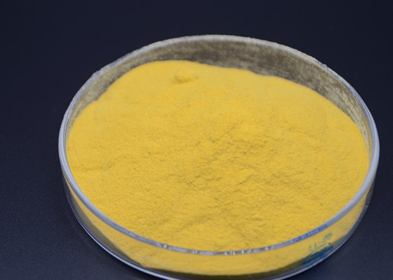 Polvo amarillo químico verificado ISO9001 del PAC del cloruro del polialuminio