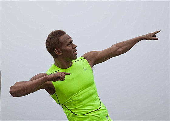 Figura di cera di fama mondiale della stella di sport della scultura a grandezza naturale della cera di Usainbolt