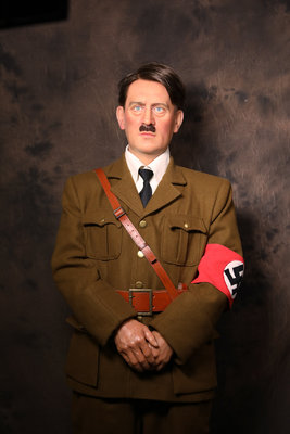 Cifre di cera elevate della celebrità del silicone di Hitler di emulazione per il museo storico di Hitler