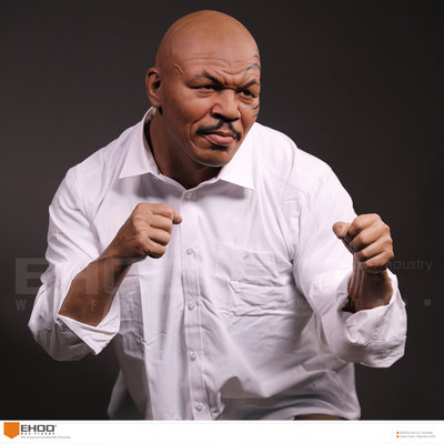 Statua umana della replica di stile della celebrità delle action figure della resina a grandezza naturale occidentale di Mike Tyson