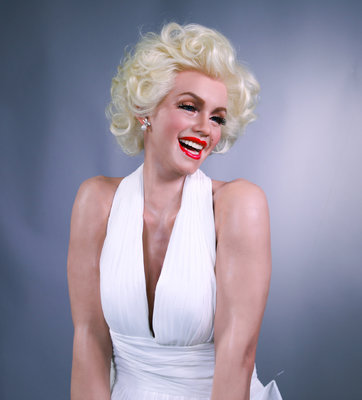 figura di cera classica sexy a grandezza naturale del silicone di posa di signora Marilyn Monroe da vendere