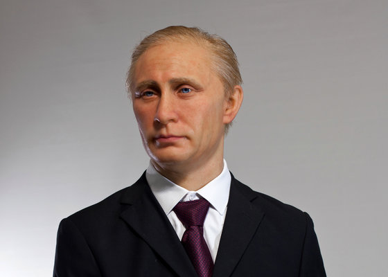 Figura di cera politica della celebrità delle statue famose a grandezza naturale della cera di Putin