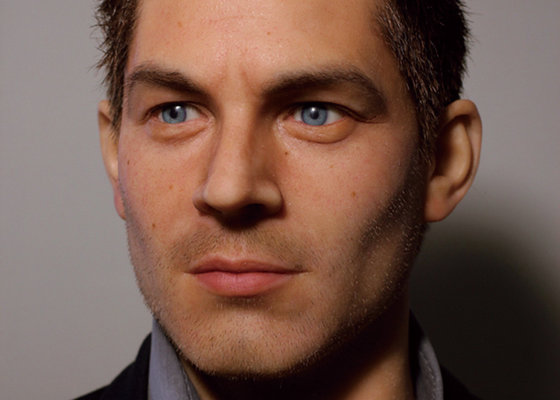Figure di cera del divo di Paul William Walker IV/sculture realistiche della cera