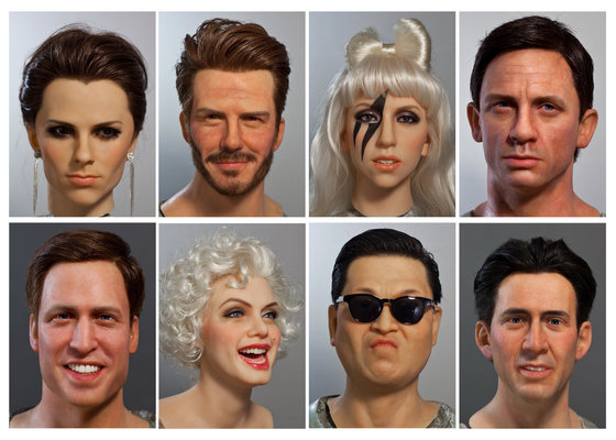 Caratteri resina di opera o action figure del silicone, sculture realistiche della cera