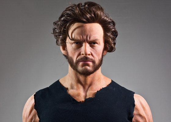 Figure di cera simulate delle celebrità della decorazione della figura di Hugh Jackman Acyion