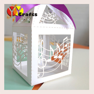 Luxury good quality small paper wedding sugar box and candy packaging box