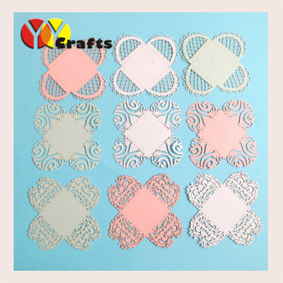 Paper Laser Cutting Filigree Favor Box Personalized Wedding Box
