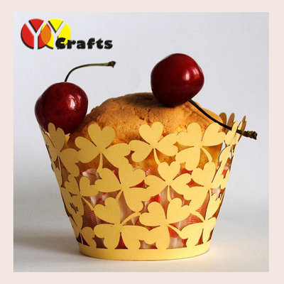 Custom Cake Cupcake Holder Wedding Party Home Decoration leaf design
