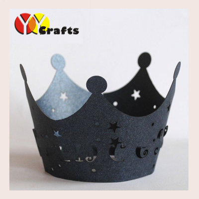 Crown cupcake wrapper Baby Shower Party decoration laser cut cupcake wrappers