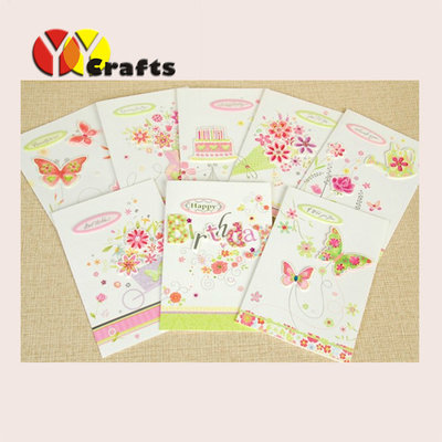 Wedding greeting card fancy colorful invitation card customed