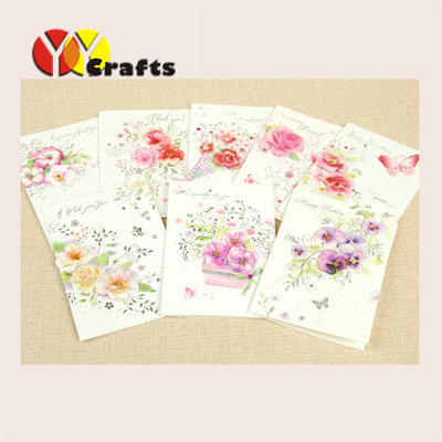 Wedding and Birthday Greeting Card Printable Handmade Fancy Paper