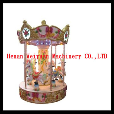 6 seats Easy Funfair Kids Carousel Horse for Sale supplier