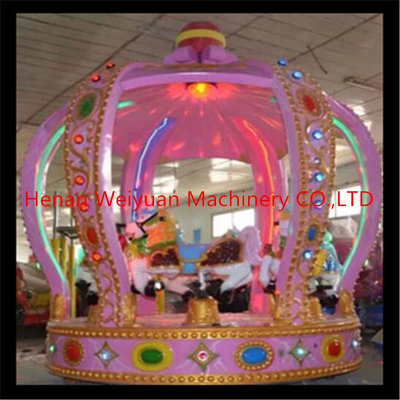 indoor amusement ride 6 seats carousel horse sale supplier