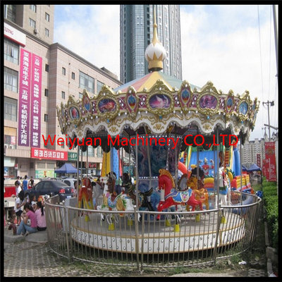 china cheap amus park rides children's carousel horse for sale supplier